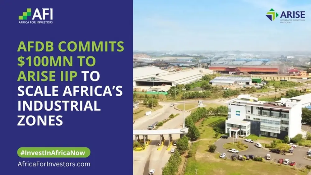 AfDB Commits $100M to ARISE IIP to Scale Africa’s Industrial Zones