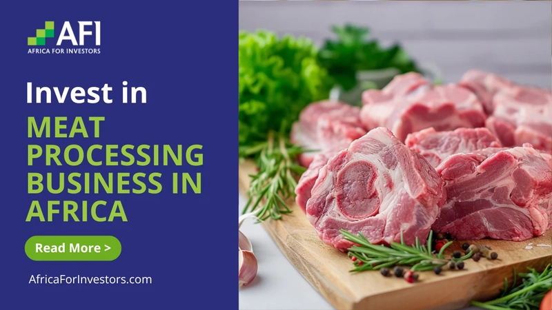 Invest in Meat Processing | FDI Opportunities | Africa